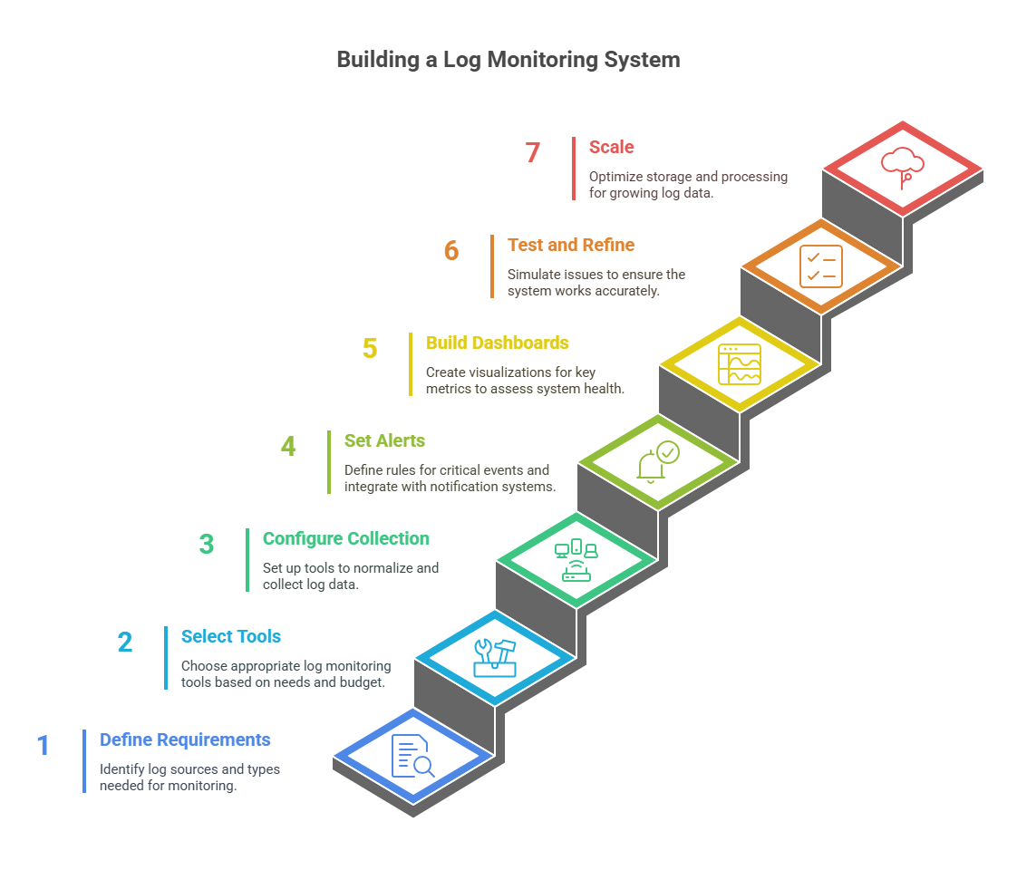 Building A Log Monitoring System Tools Techniques And How It Differs From Log Analysis